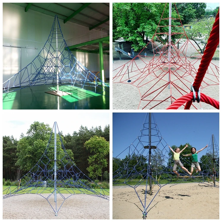 Rope Web Playground - Safe Climbing Net for Big Kids