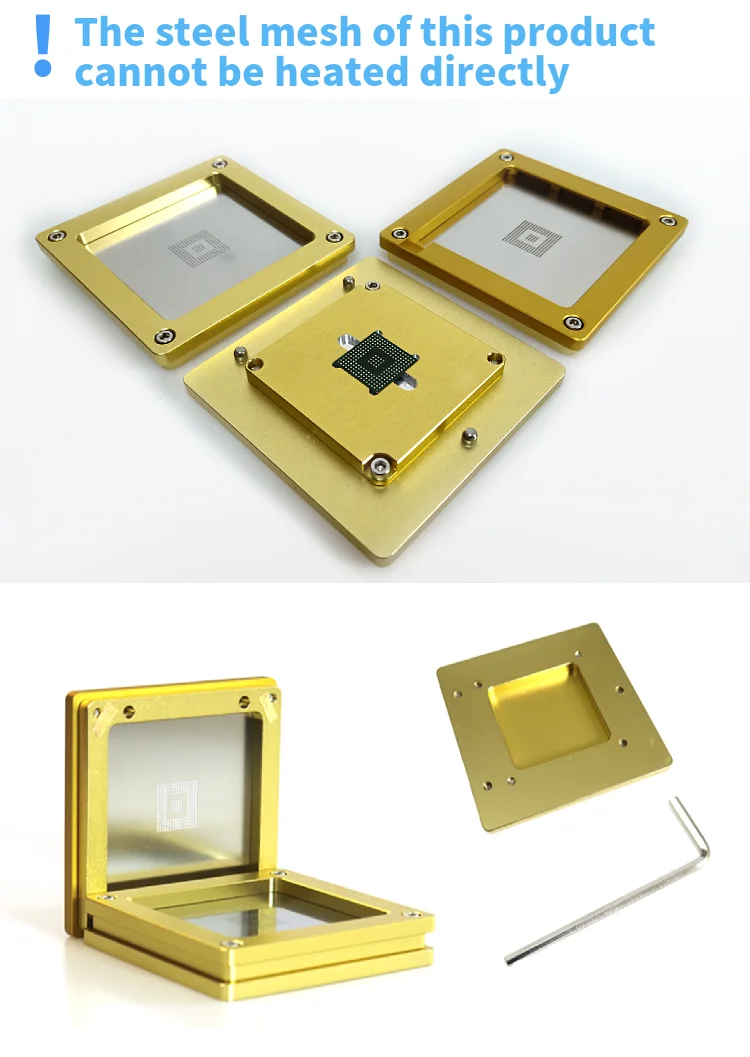 Reballing Jig 80mm 90mm Stencil Common Use Auto Lock Accurate Position ...