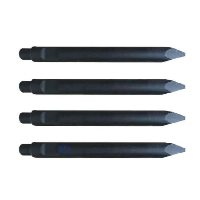 Vit-ju Hydraulic Rock Breaker Tools Chisel 135 140 160mm Blunt Wedge ...