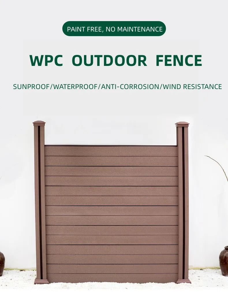 Wood-like Wpc Round Wood Handrail with Wpc Pillar| Alibaba.com