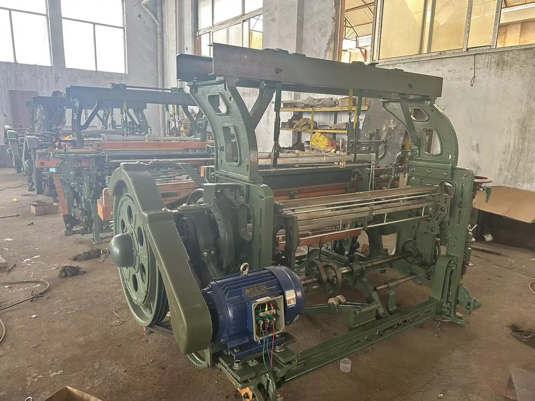 Auto Power Shuttle Loom for Plain Fabric Weaving Machine