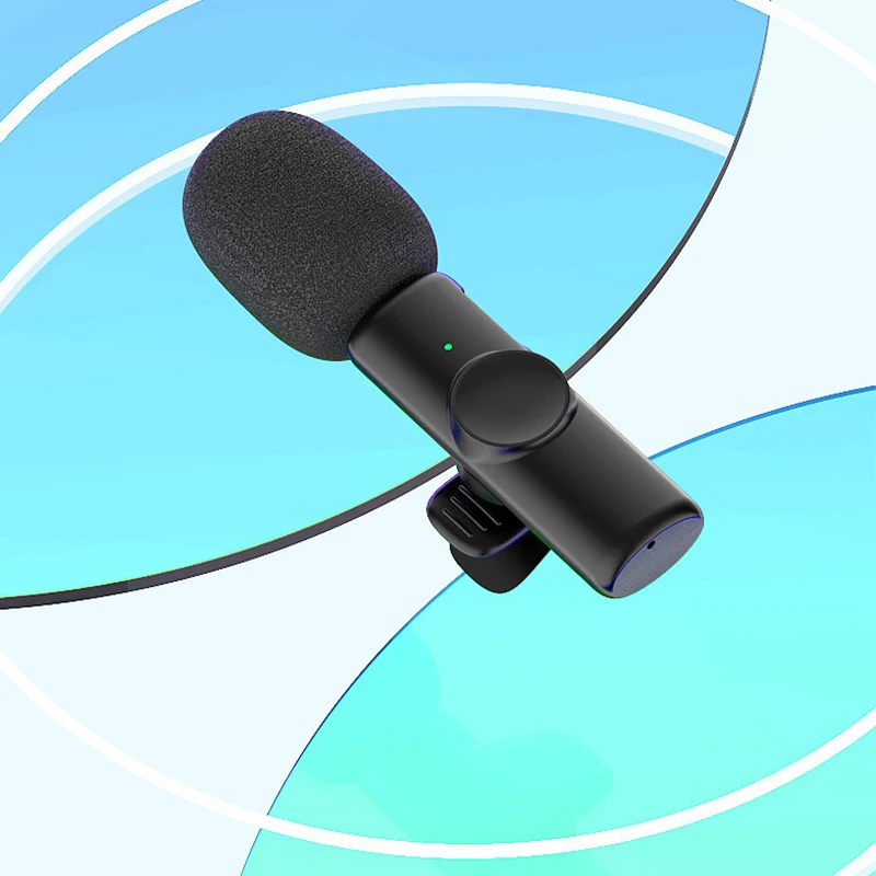 Chinese Factory Laser Condenser Bluetooth Microphone Lavelier ...