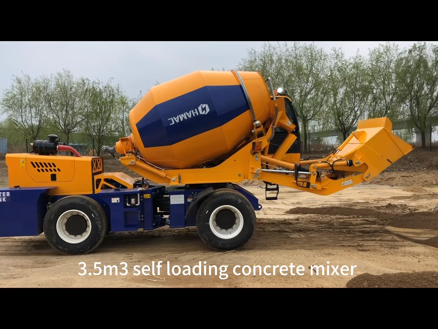 Mini Auto Self Loading Concrete Truck Concrete Mixer - Buy Self Loading Mixer Machine/mixer ...