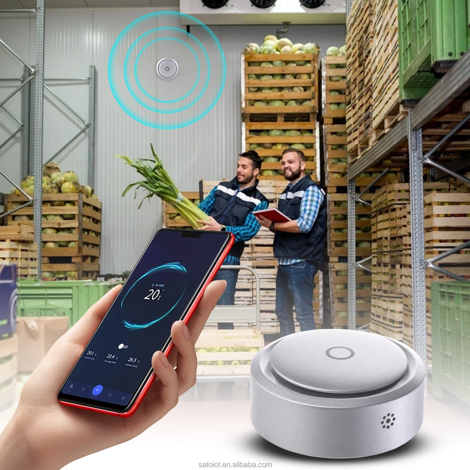 Stie9 Indoor Environment Monitoring Iot Hardware Solution Ble ...