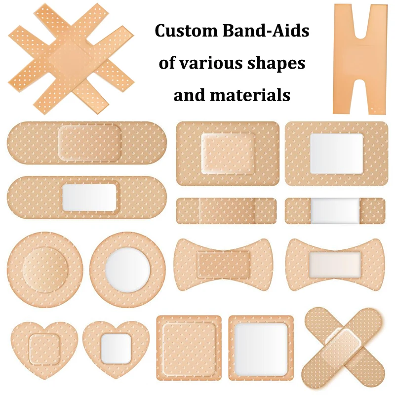 Medical Band-aid First Aid Bandage Waterproof Bandaid Wound Woundplast ...