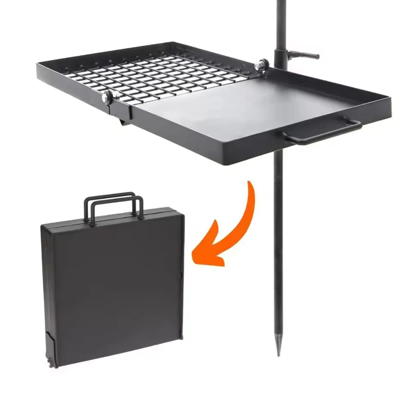Portable Ground Insert Barbecue Grill, a versatile solution for outdoor ...