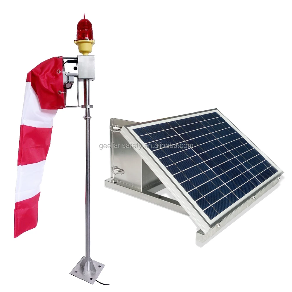 Helipad Rip-stop Polyester Measurement Wind Sock Bag Custom Windsocks ...