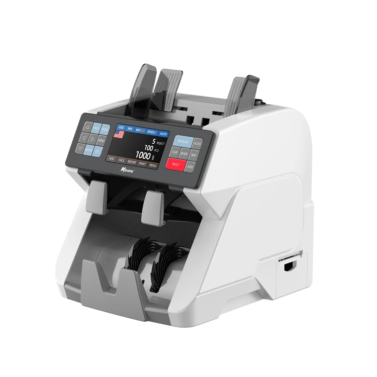 NX-950 Top Loading Dual CIS Multi-Currency Value Counter