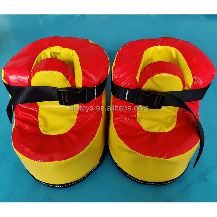 Giant Inflatable PVC Shoes for Team Building Games - Perfect for Kids ...