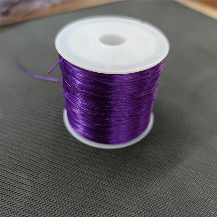 50 M/roll Diy Flat Elastic Stretch Polyester Crystal String Thread ...