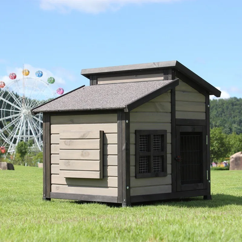 M Wholesale Solid Wood Embalmed Dog House Medium Small Large Rain-Proof ...
