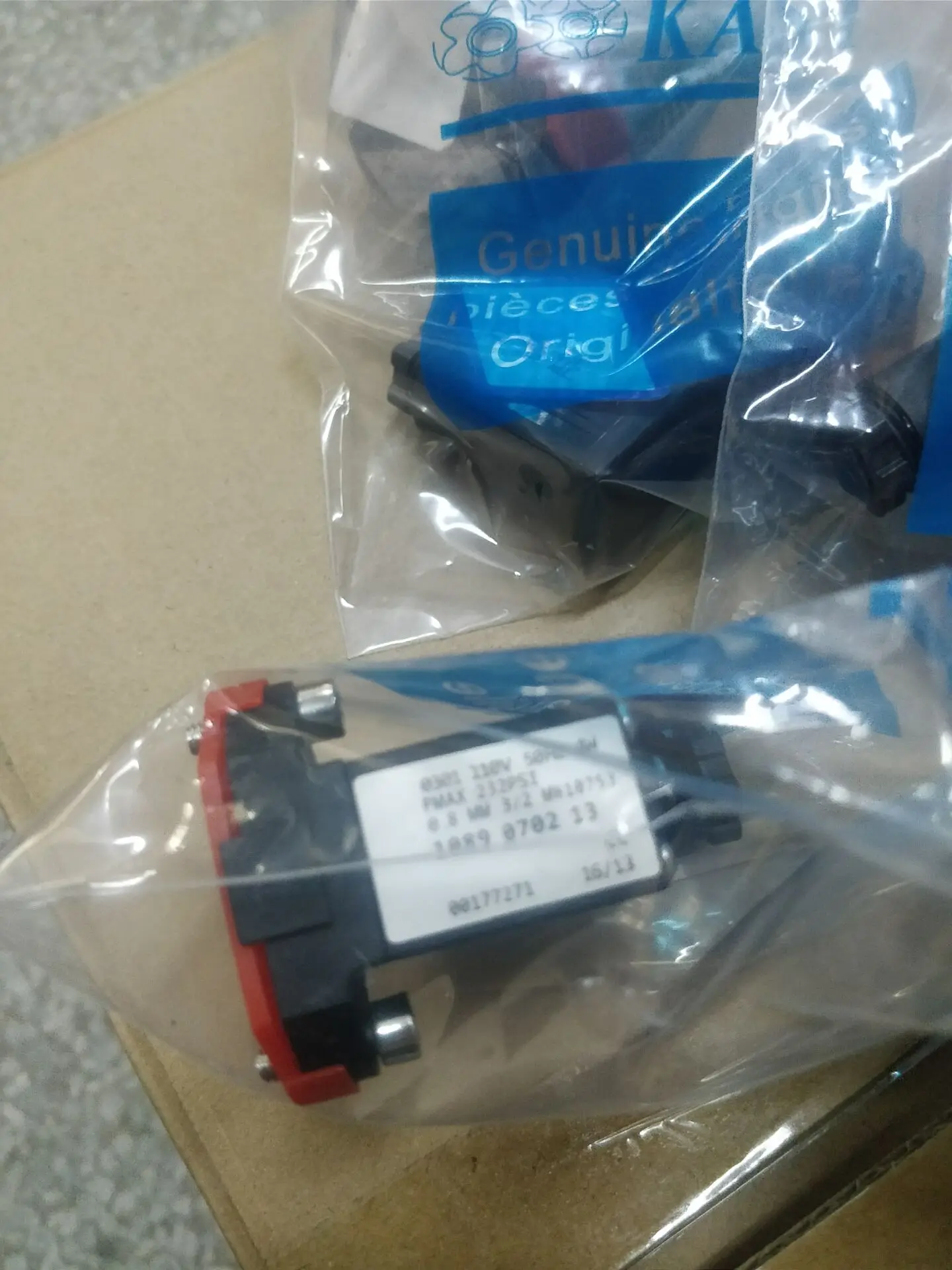 Screw Air Compressor Drain Solenoid Valve 23588940 Automatic Drain ...