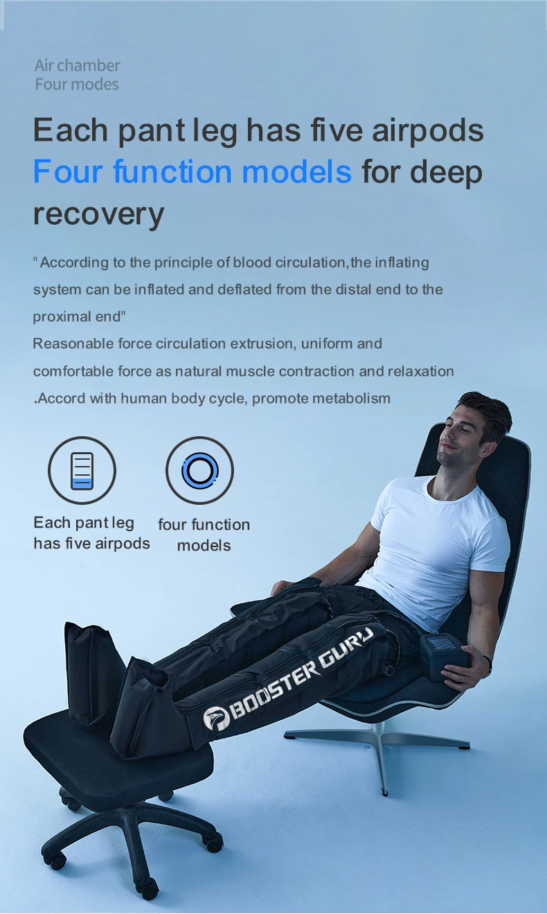 NORMATEC New Fashion Booster Muscle Massagers Hands Massage Guru Sport ...