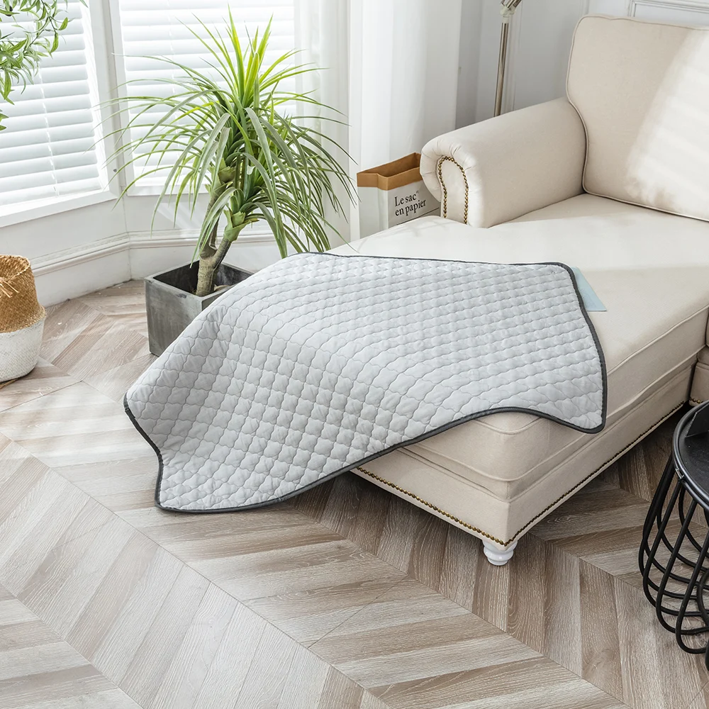 Silver Bamboo Conductive Earthing Grounding Mat With 4.5m Cable Wire ...