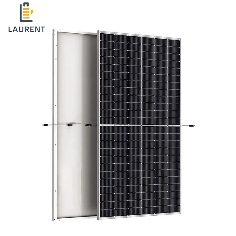 420-440 Watt Bifacial 420w 425w 430w 435w 440w Solar Panel Photovoltaic ...
