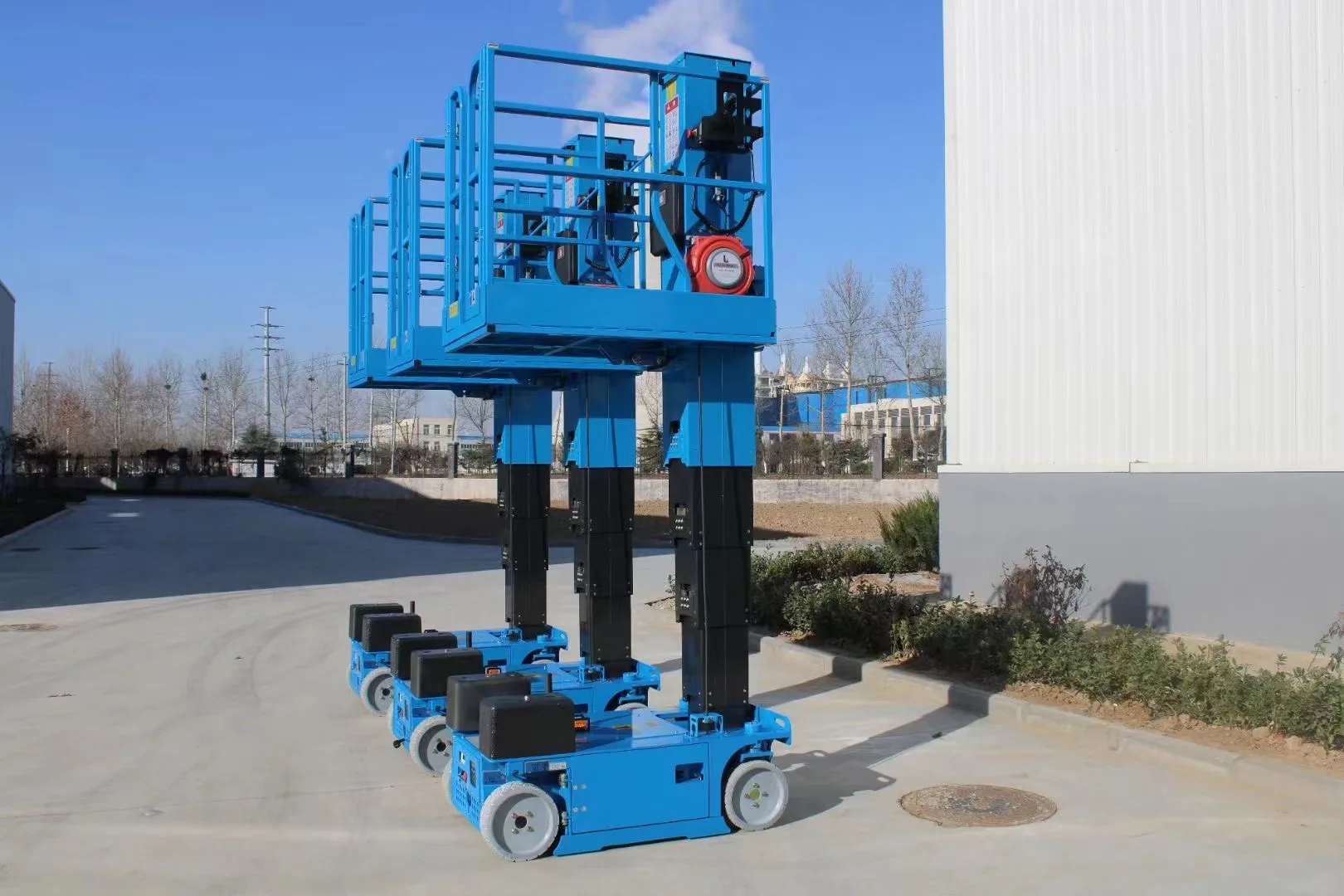 Cheap Price 227KG Capacity Electric Lifter Full Electric Movable Aerial ...