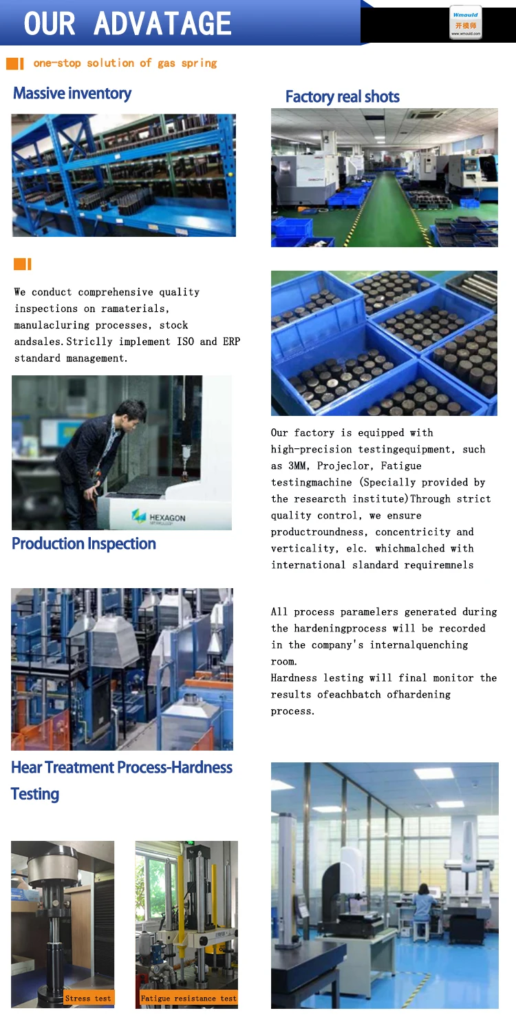 Iso Standard Nitrogen Gas Springs - Buy Iso Standard,Nitrogen Gas ...