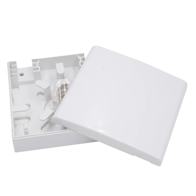 Hot Sale 2 Ports Fiber Optical Rosette Optical Faceplate Fibre Terminal ...