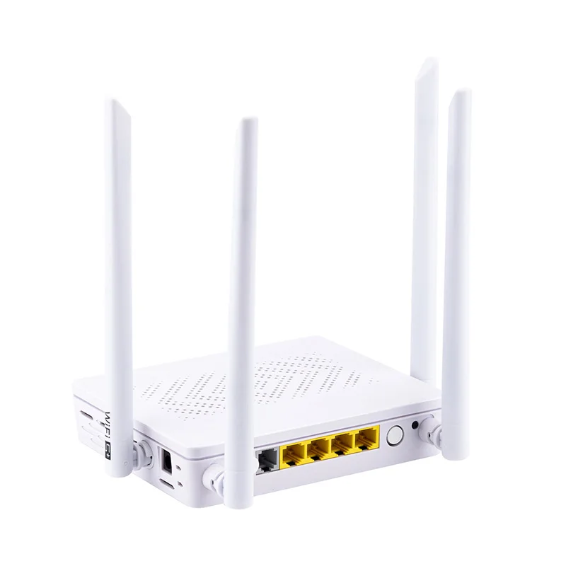 Custom Oem Epon Gpon Ont 4 Ports Routers Dual Band 2.4g 5 G 4ge 1pots ...