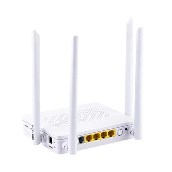 Custom Oem Epon Gpon Ont 4 Ports Routers Dual Band 2.4g 5 G 4ge 1pots ...