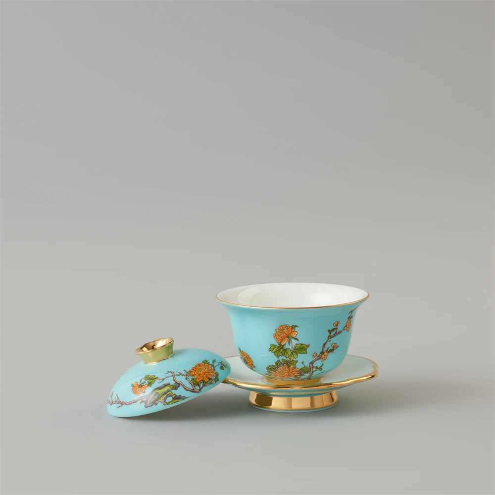 Auratic Custom Premium Porcelain Vintage Tea Cup With Tray Luxury ...