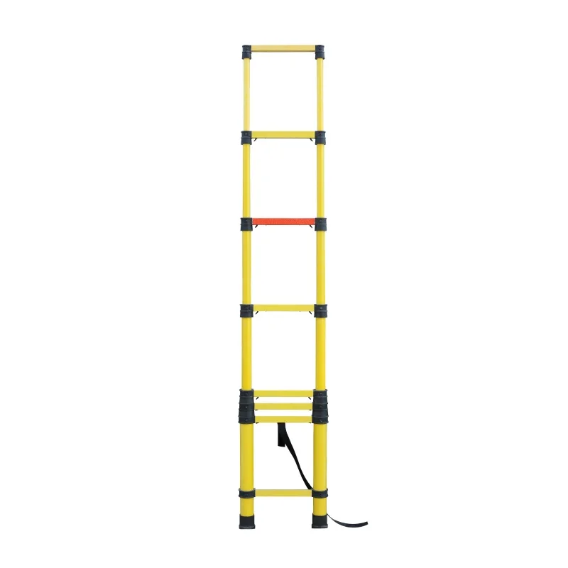 Modern Fiber Glass Square Tube Ladder for Electrical Work Building ...