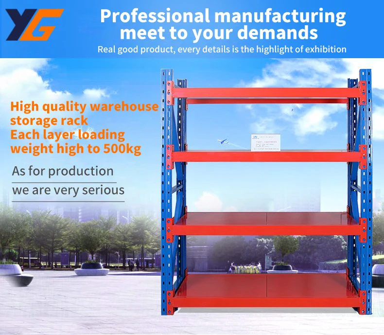 Assembled Steel Metal Storage Stacking Racks & Shelves Garage Warehouse ...