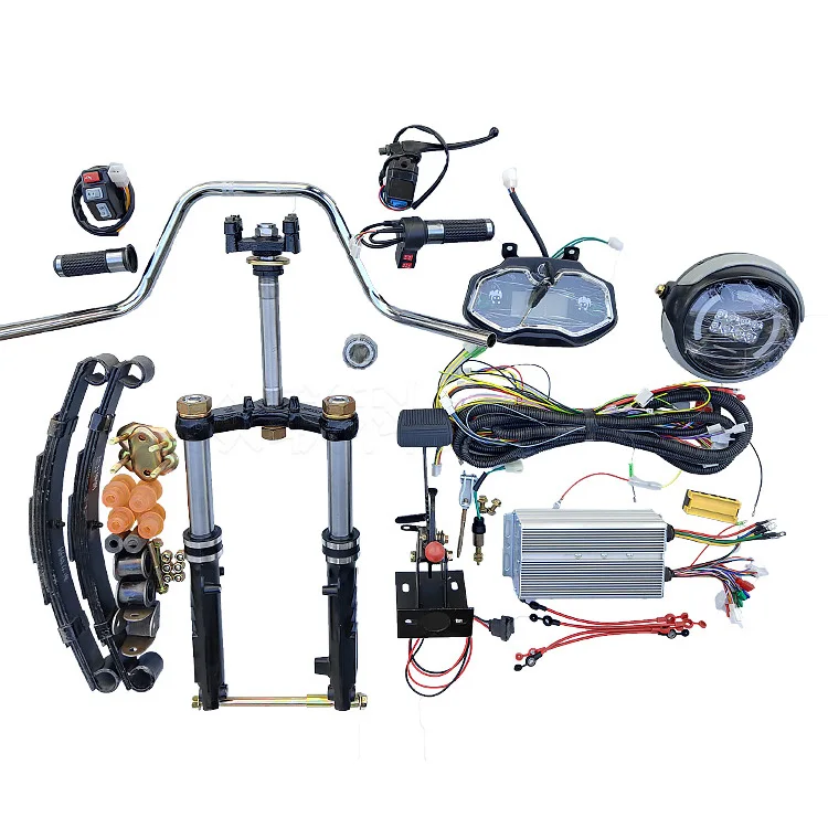 Electric Tricycle Conversion Kit - High Power & Customizable