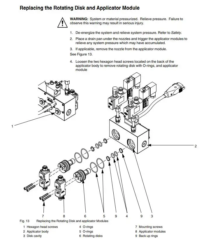 Nordson Solidblue A Modules 1052936 Surebead A Gun Module Spray Glue ...
