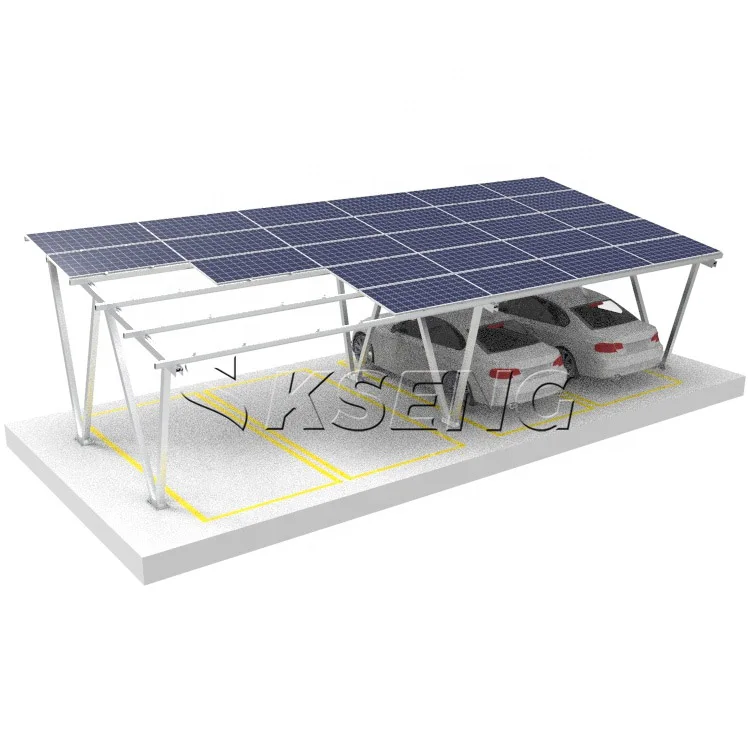 Kseng Double Photovoltaic Car Ports Carport Racking System Car Parking ...
