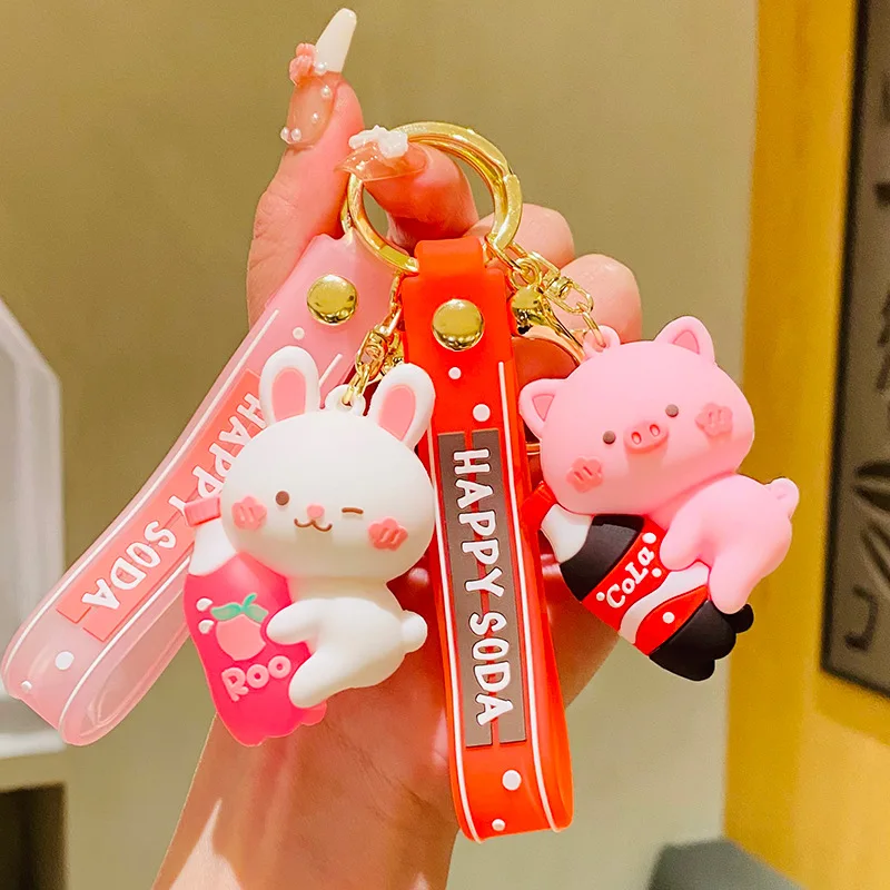 Promotional Gifts Cartoon Animals Rabbit Bear And Sparkling Water Drink ...
