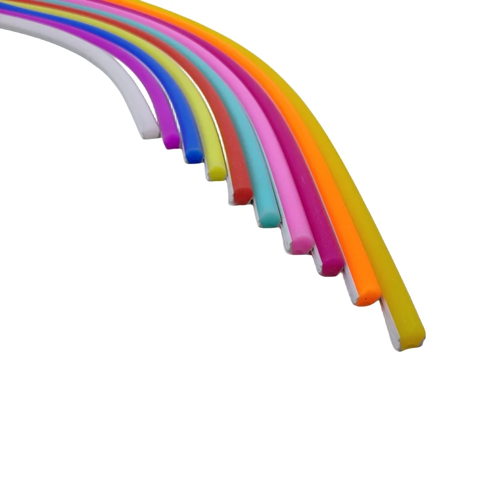 led neon lights generation separently split neon tubes 12V flexible ...