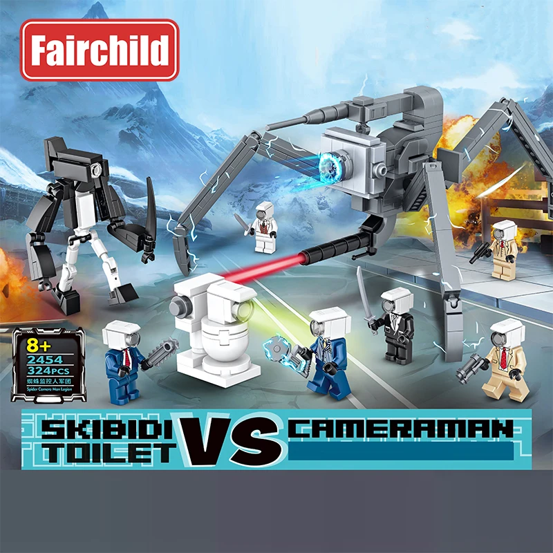 2024 Mutation Titan Camera Man Titan Sound Man Skibidi Toilet Action ...