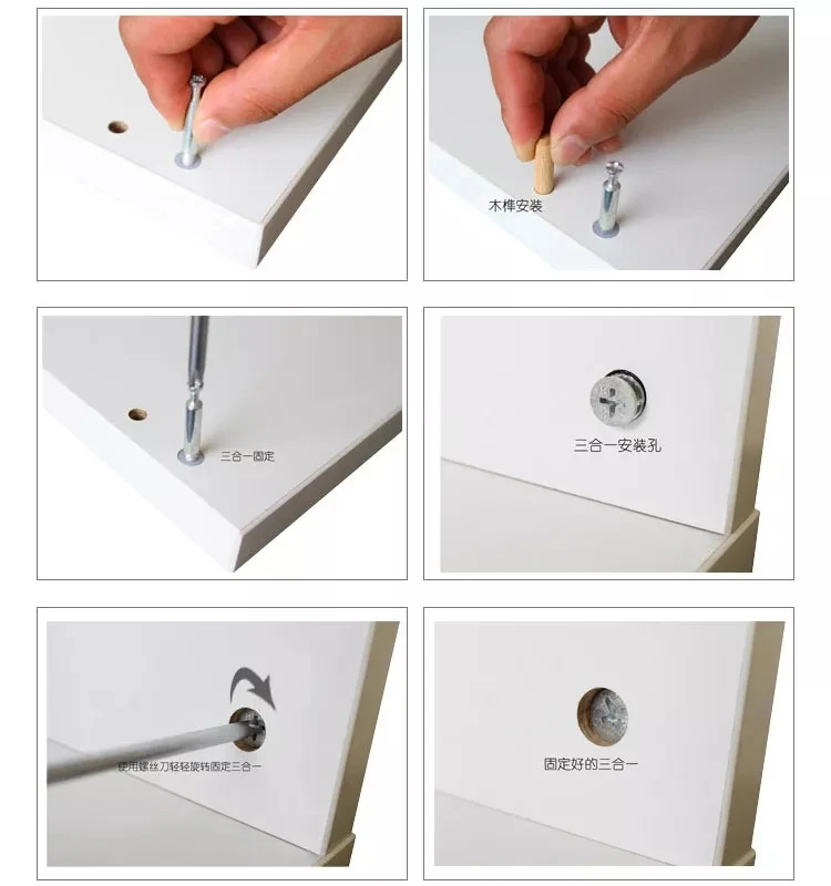 Modern Wood MDF Bookshelf - Adjustable & Stylish Storage