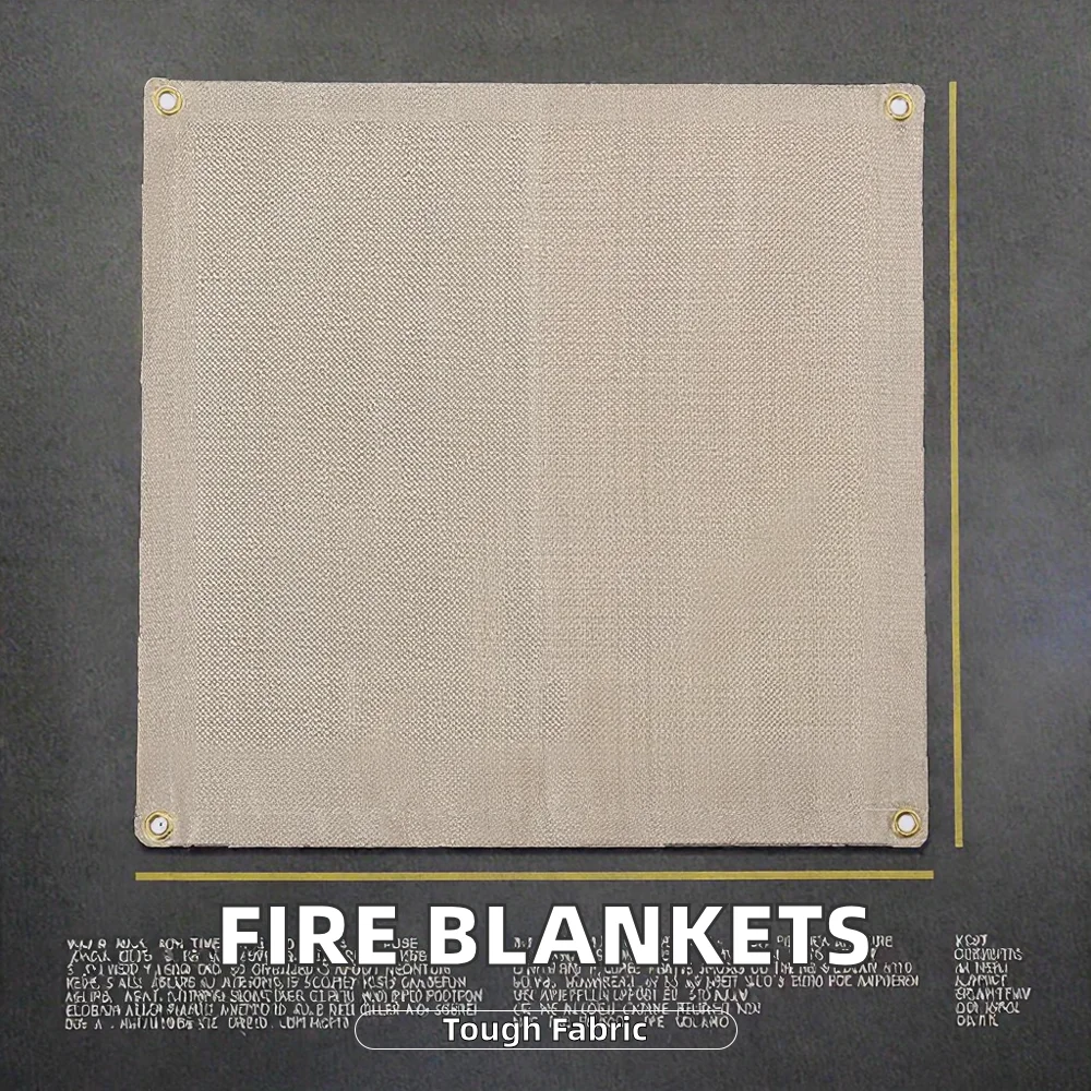 High-Temperature Insulation Fire Blanket Fire Resistant Emergency ...