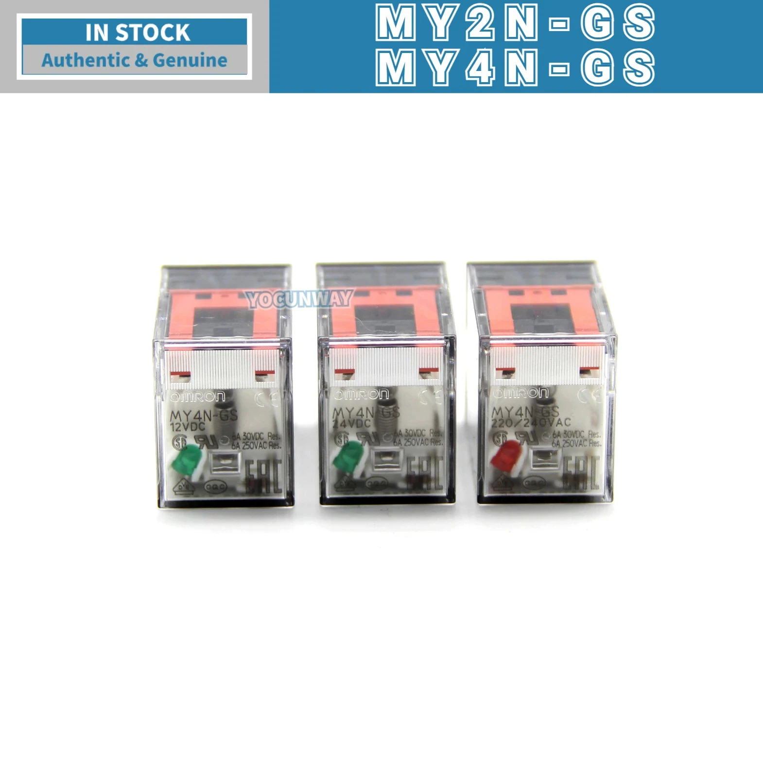Original Japanomron Relay My2n-gs My4n-gs Ly2n-j Ly4n-j Ac Dc12 24v 48v 110v 220v 12vdc 24vdc ...