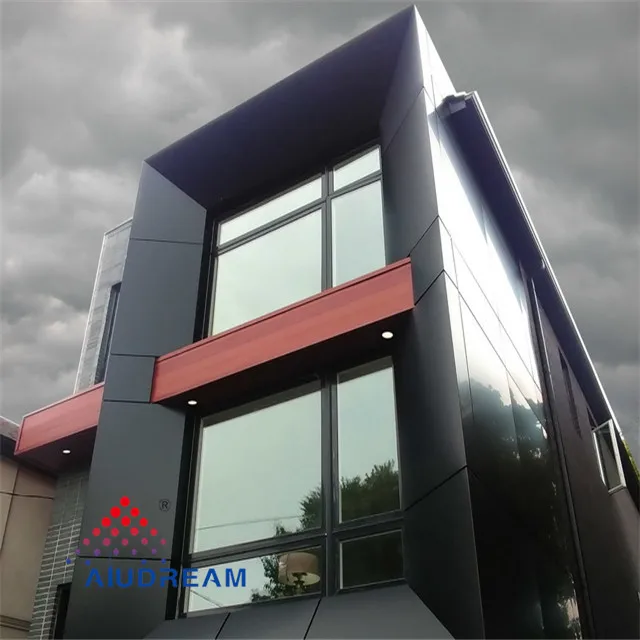 Kynar500 Pvdf Black Alucobond Aluminum Composite Panel Materials - Buy ...