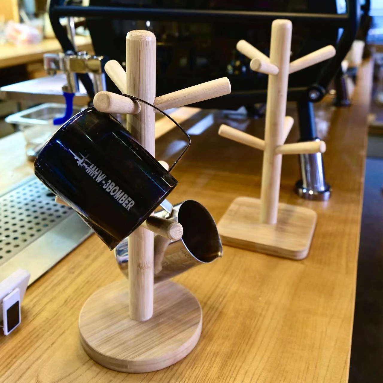 Shape Coffee Cup Stand Counter Mug Rack Stand Cup Holder Cup Stand For ...