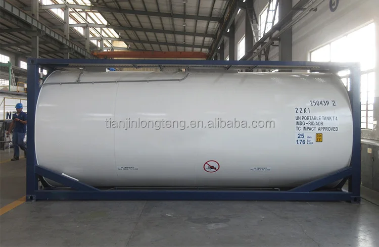 20ft Chemical Tank Container - LR Certified & ISO Compliant