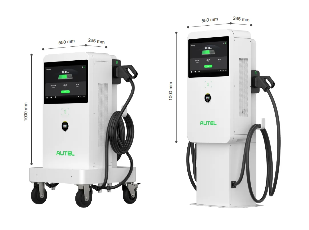 Autel Ev Dc Fast Charger 45kw Ocpp Dc Charger 50kw Ccs Smart Touch Screen Ev Charger 50kw - Buy ...