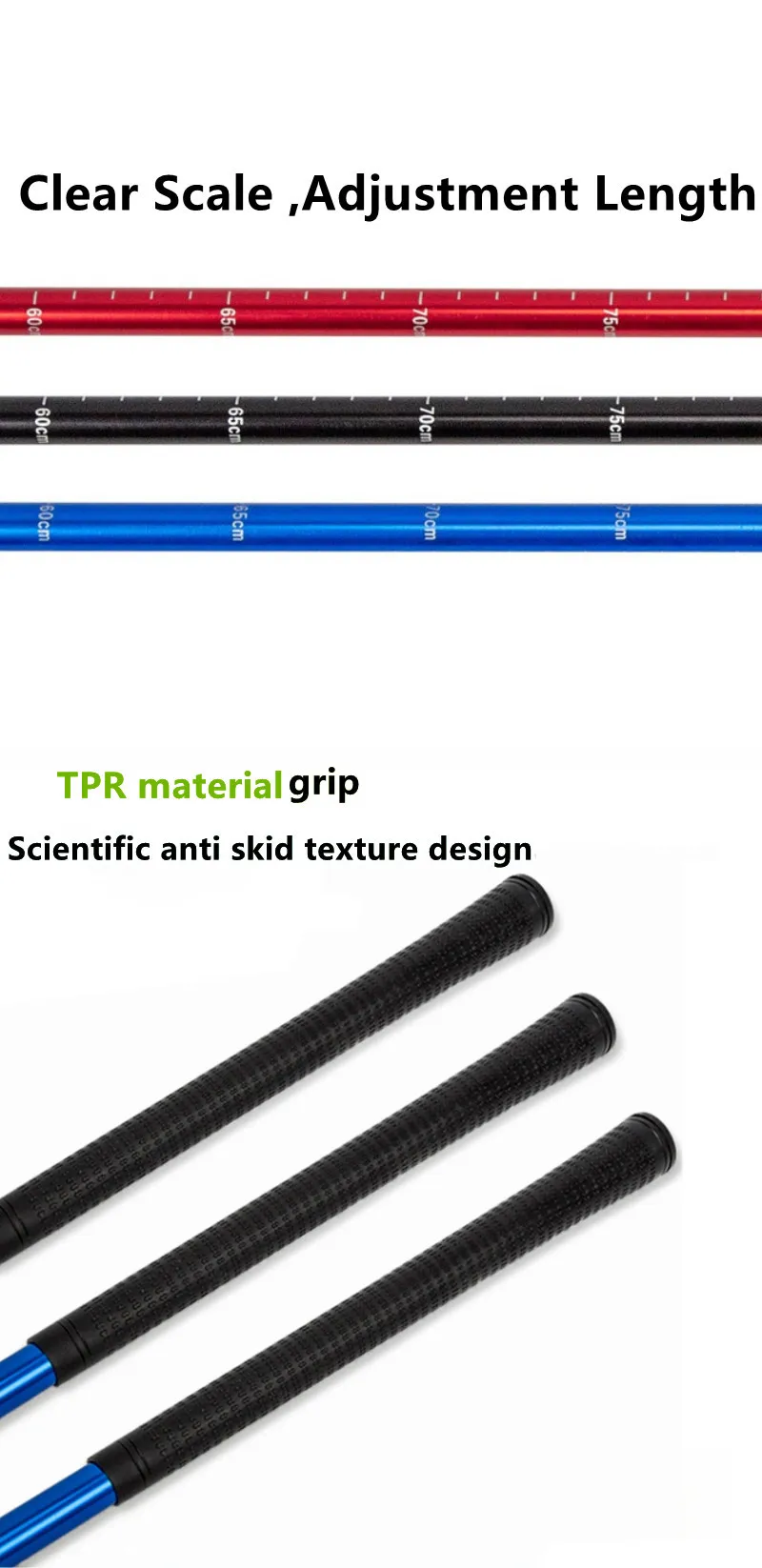 Mini Golf Clubs - Customizable Adjustable Length Putters