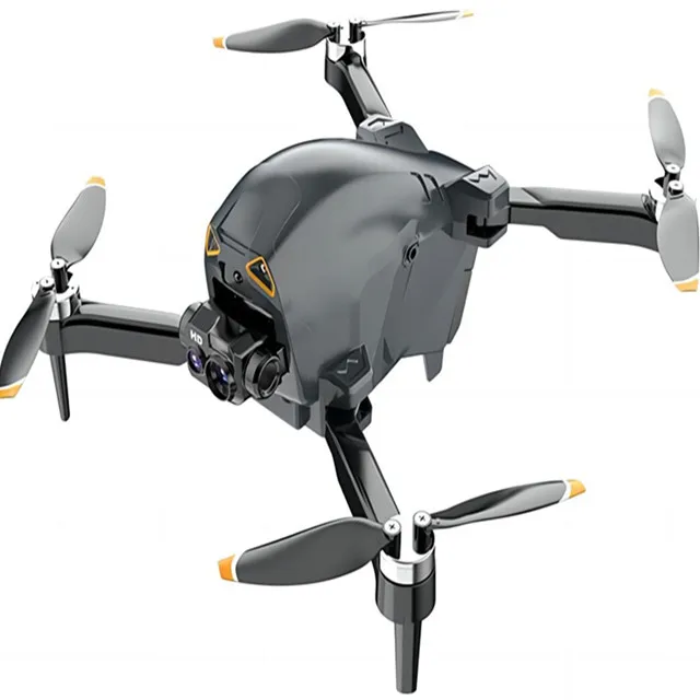 Professional drone with 4k hd dual camera foldable quadcopter ...