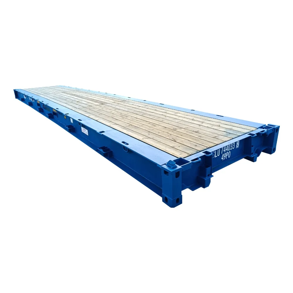 Easy Lock Wood Floor Container Platform Transportation Equipment 40ft ...