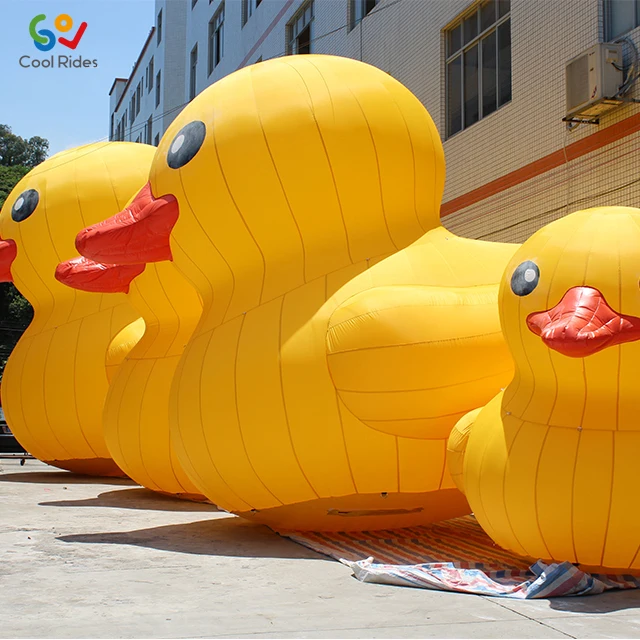 Giant Inflatable Rubber Duck - Perfect for Swimming Pools
