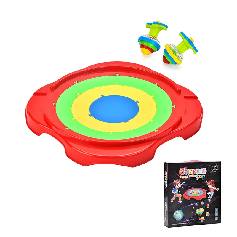 Hot Sale Flash Gyro With Battle Plate Spinner Toy Led Spinning Tops ...