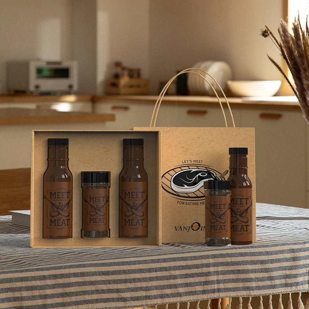 Eco Custom Glass Bottle Package Mailer Shipping Paper Boxes Hot Sauce ...