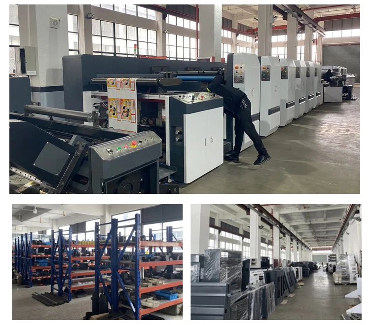 320mm Semi-Automatic in-Line Accessory Vertical Flexo Flatbed Printer ...