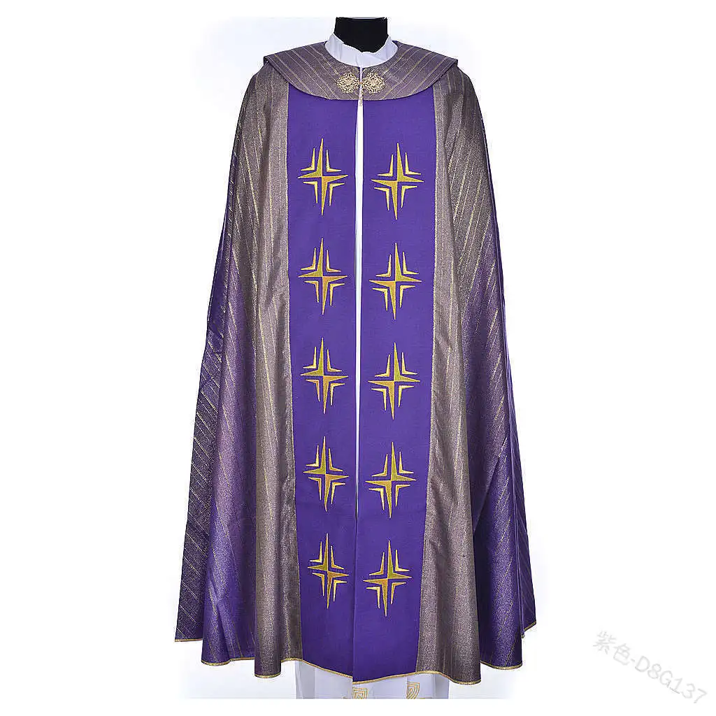 Gothic Cope Chasuble for Priest Catholic Liturgical Vestments Cape ...