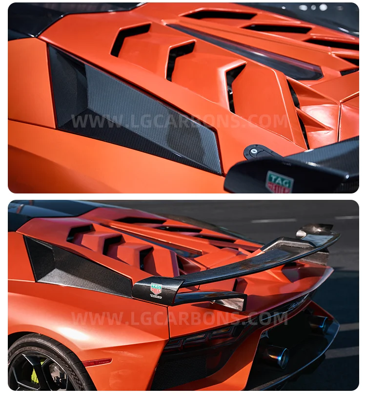 Svj Style Body Kit For Lamborghini Aventador Lp720 Car Bumpers Side ...