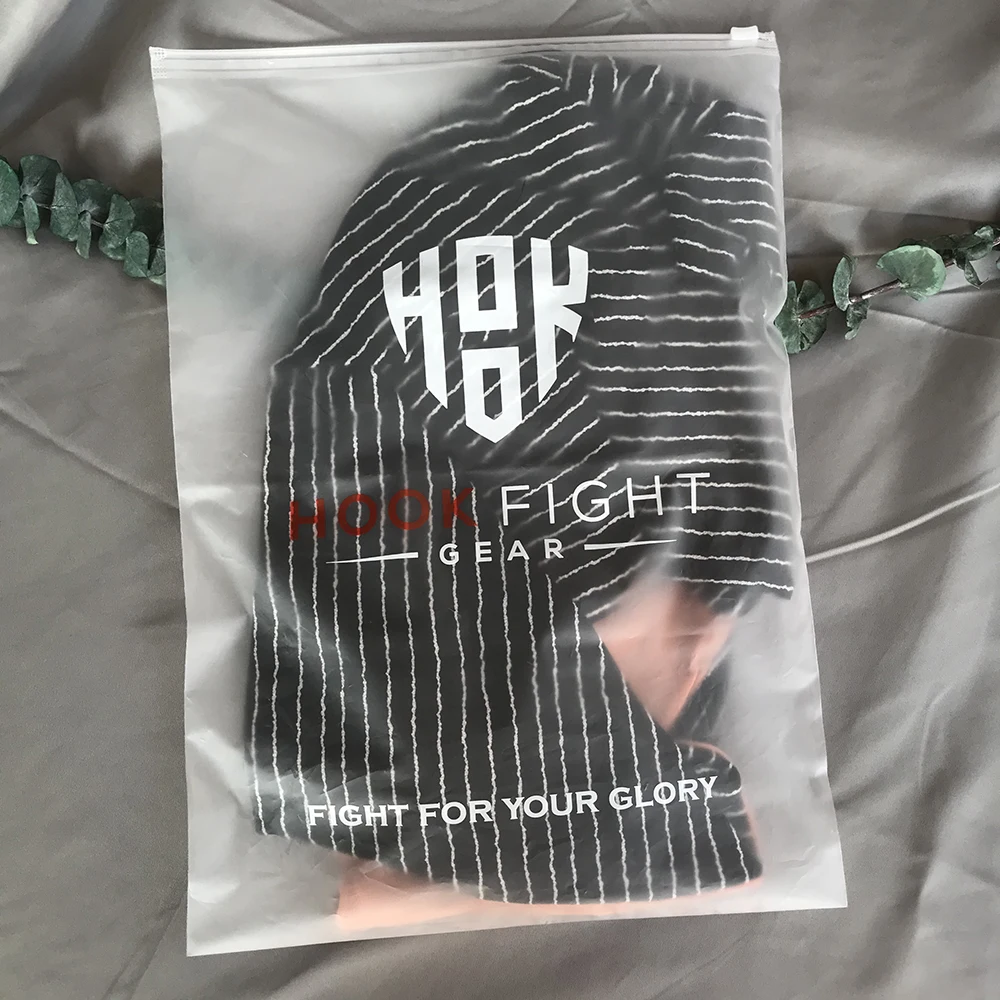 Zipper Bag Wig Customised Plastic Eco-friendly Packaging For Hoodie ...